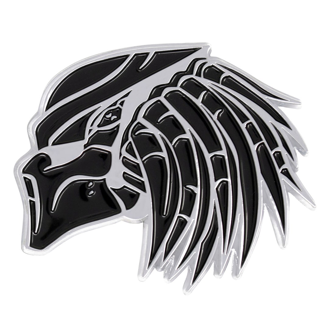 Chrome Predator Emblem: 3D Car Badge, Auto Decal (left Facing) - Etsy