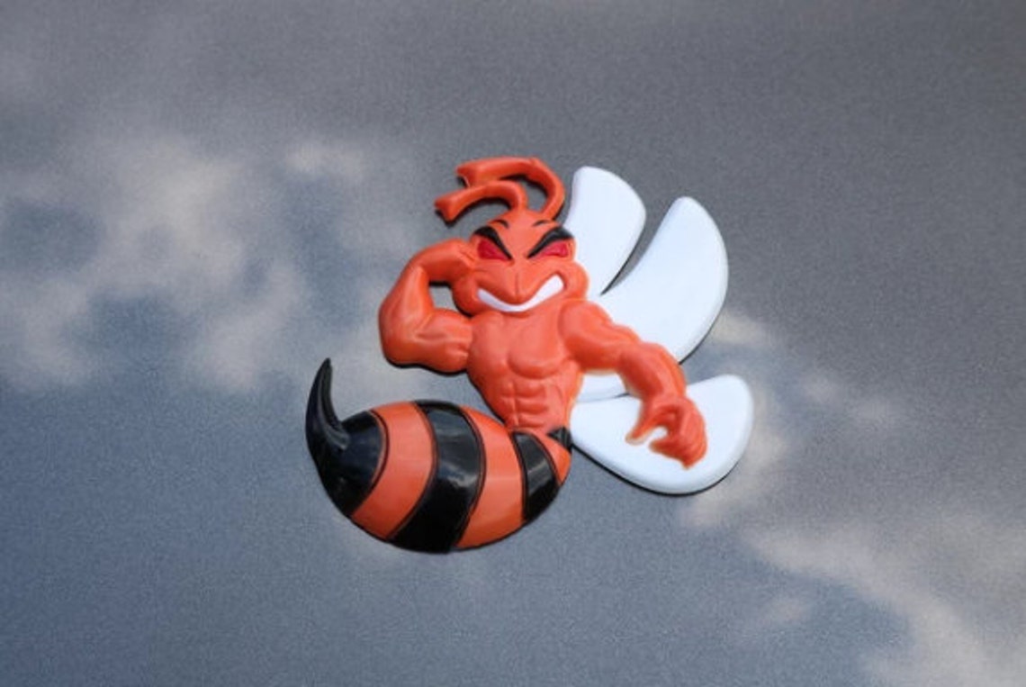 Angry Bee Emblems 4 Colors Available Car Truck Motorcycle | Etsy