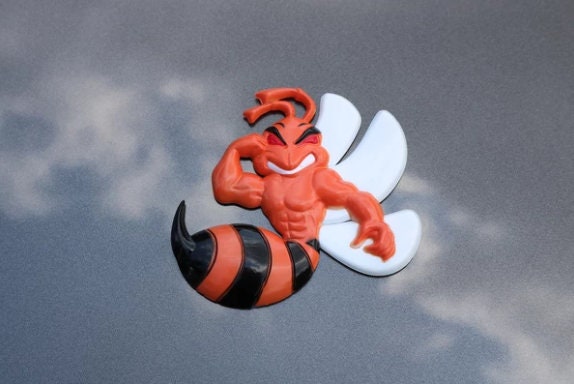 Angry Bee Emblems 4 colors available Car Truck Motorcycle | Etsy