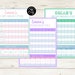 Editable Chore Chart Template Customizable and Printable PDF Daily ...