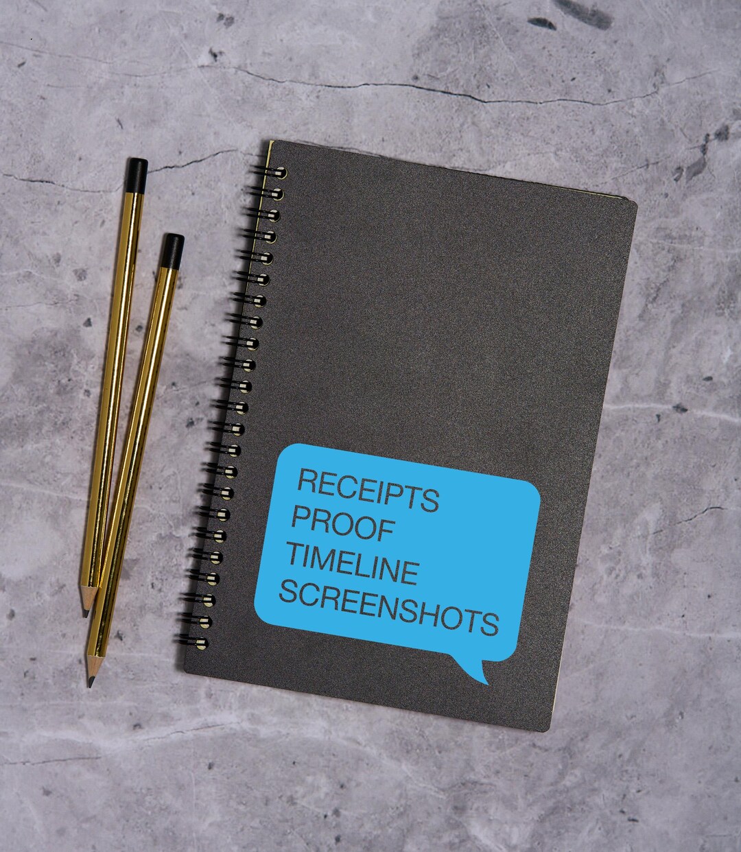 Receipts Proof Timeline Screenshots Journal, Heathy Gay Notebook, Real ...