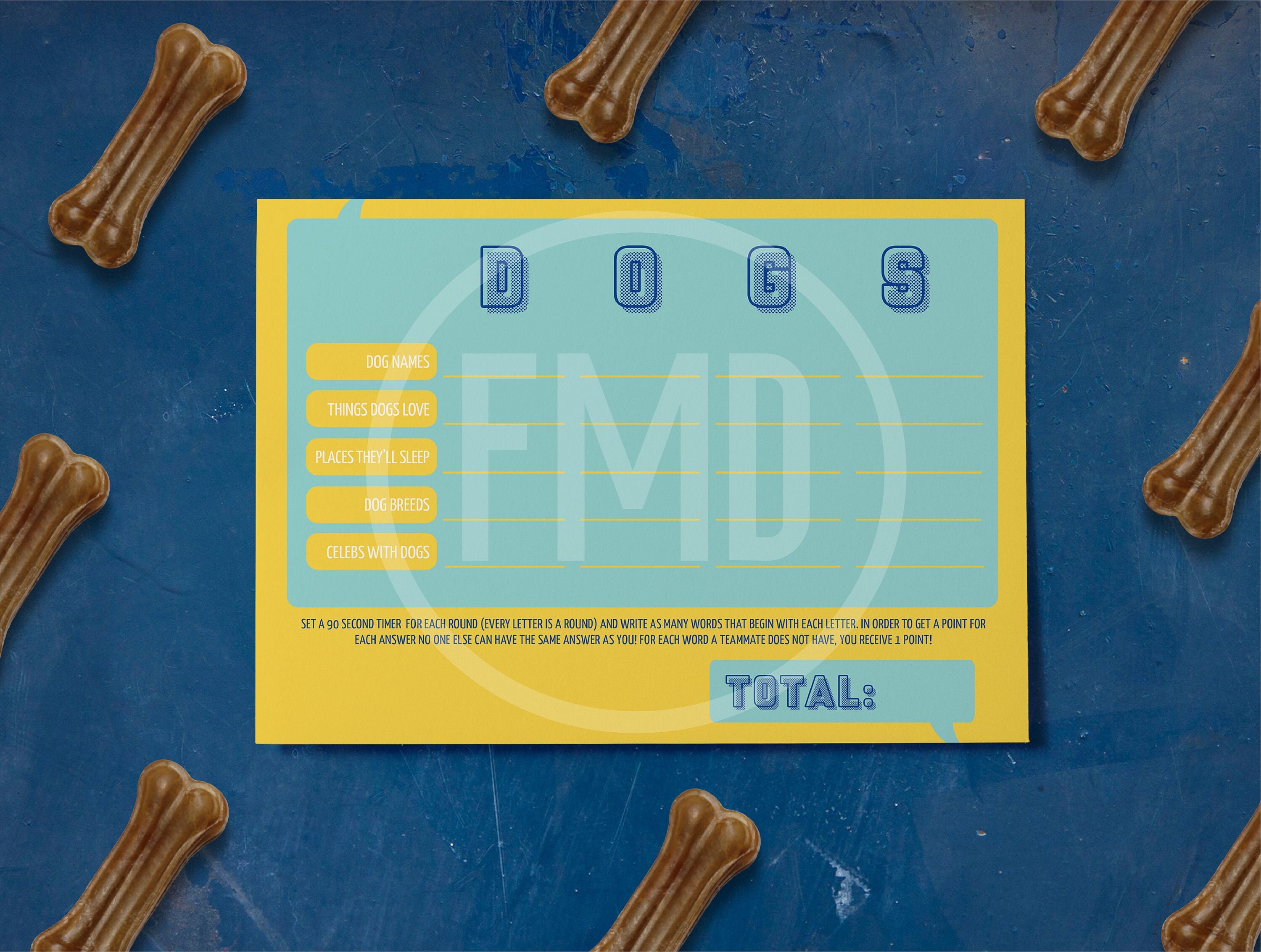 Dog Themed Party Games Puppy Birthday Printable Animal Quiz - Etsy