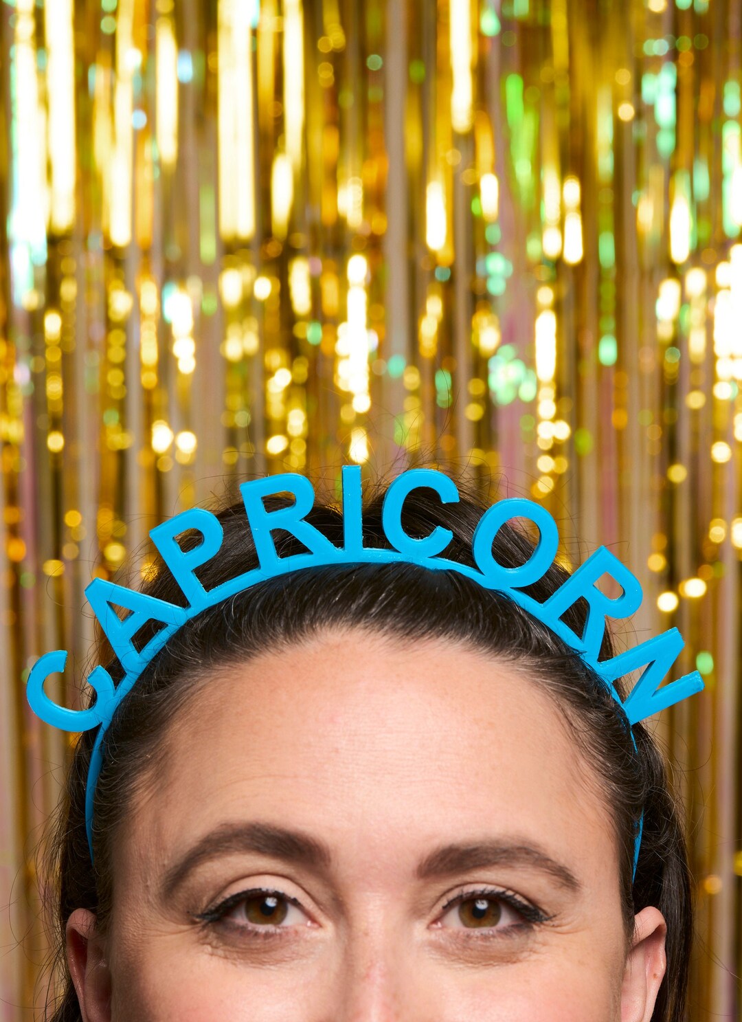Capricorn Birthday Headband Party, Astrology Party Decoration, January ...