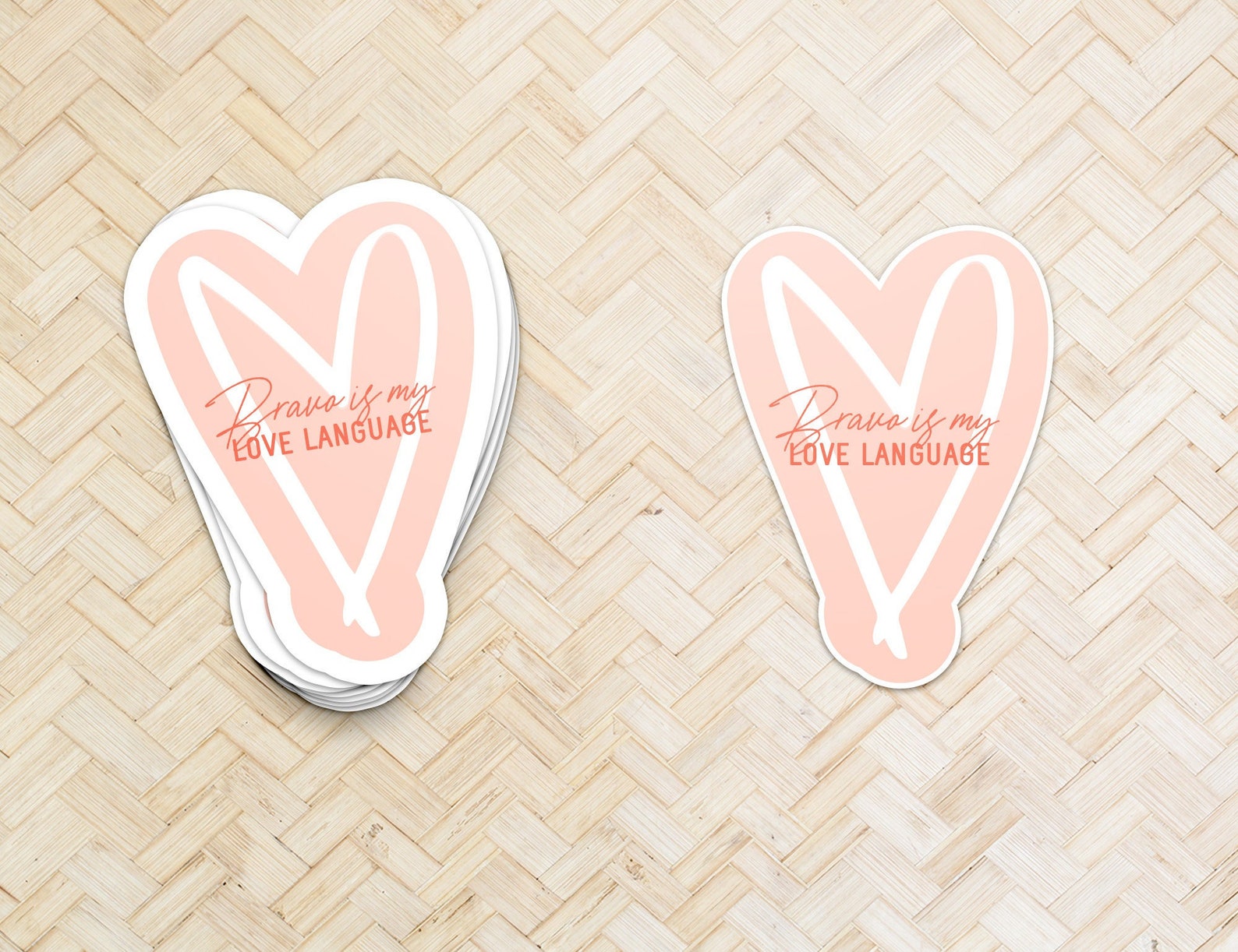 Bravo is My Love Language Sticker, Real Housewives Inspired Sticker ...