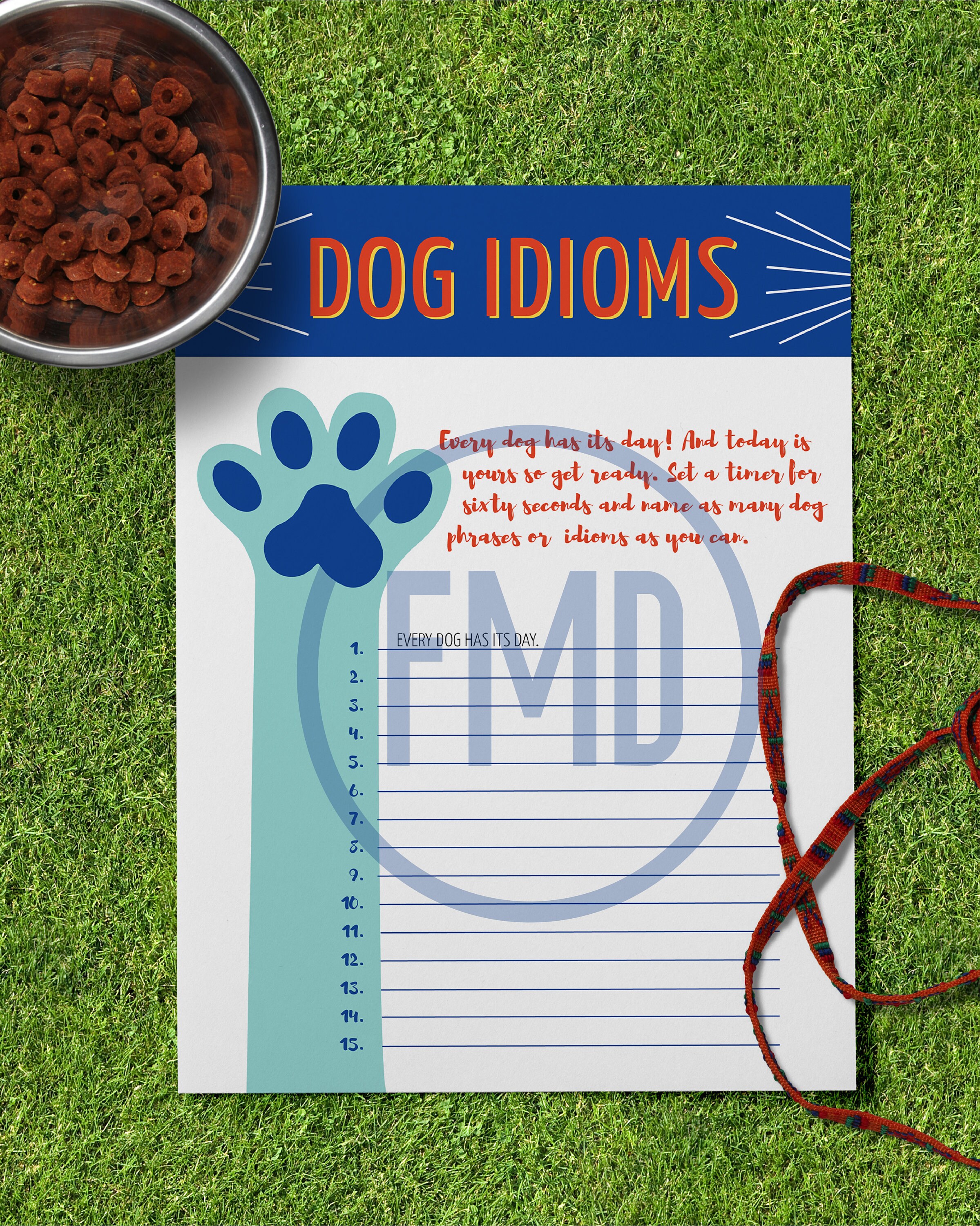 Dog Themed Party Games Puppy Birthday Printable Animal Quiz - Etsy