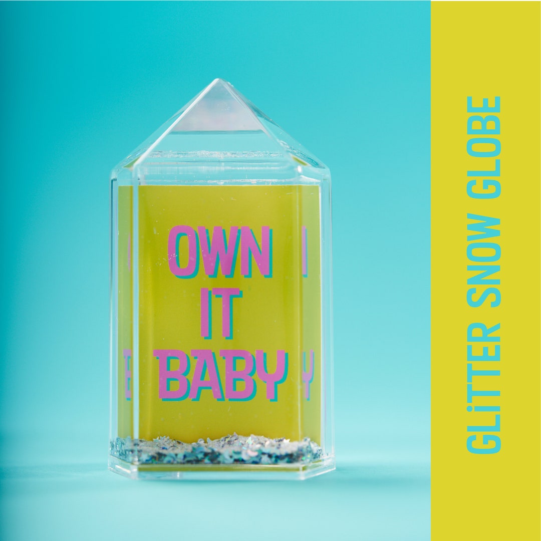 Own It Baby Glitter Globe, Lisa Rinna Fan, Real Housewives of Beverly ...