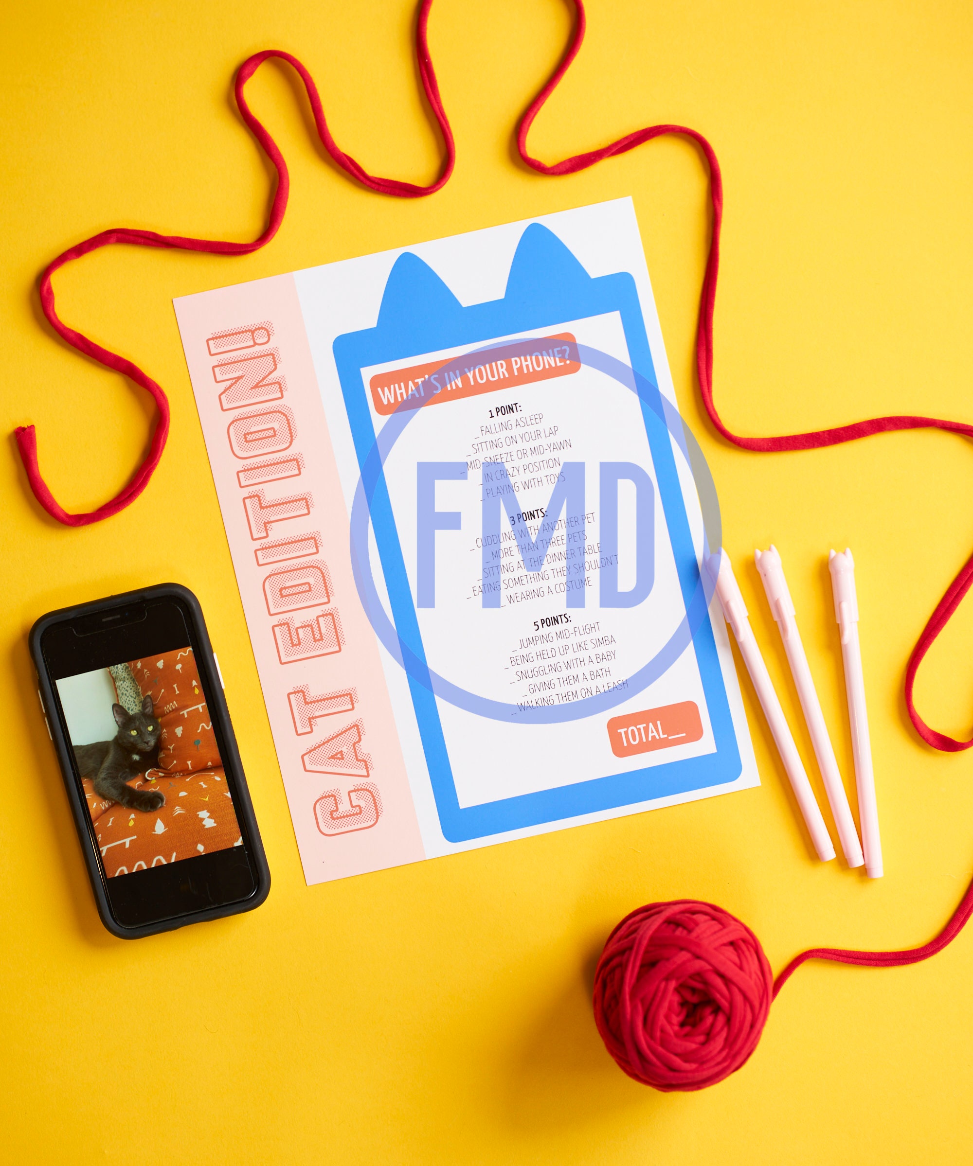 Printable Cat Games Party for Cat Mom Birthday Gift for Cat - Etsy