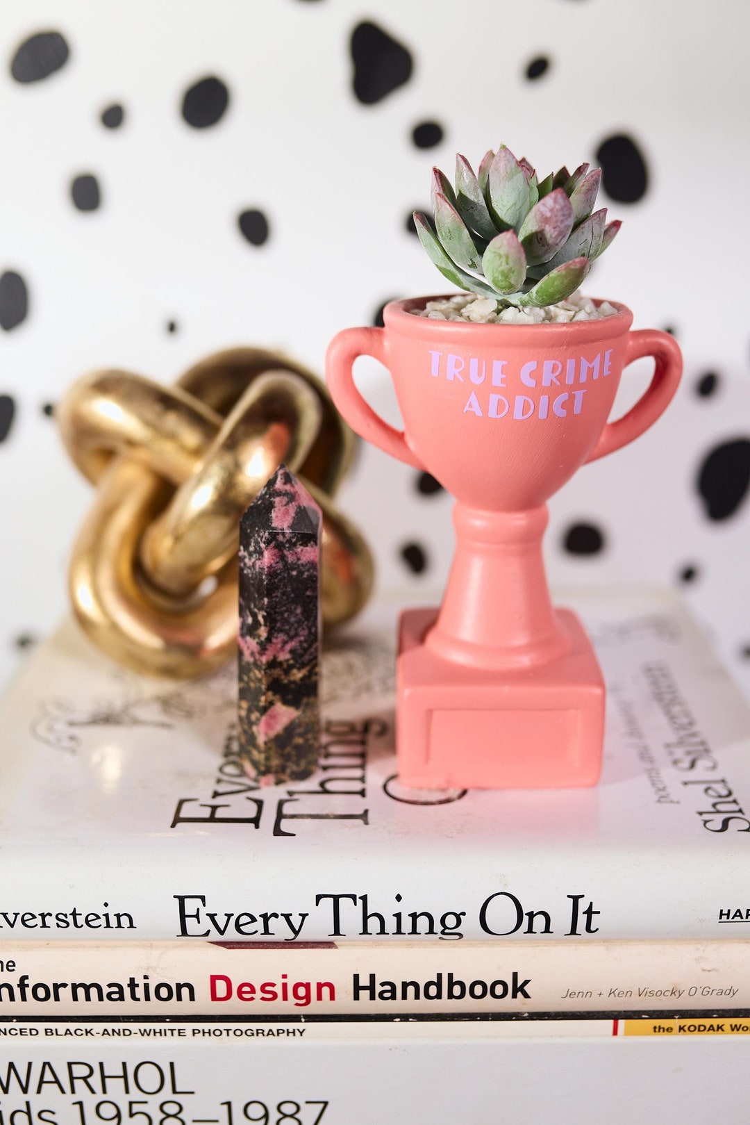 True Crime Addict Succulent Plant Trophy Serial Plant Killer Gift for ...
