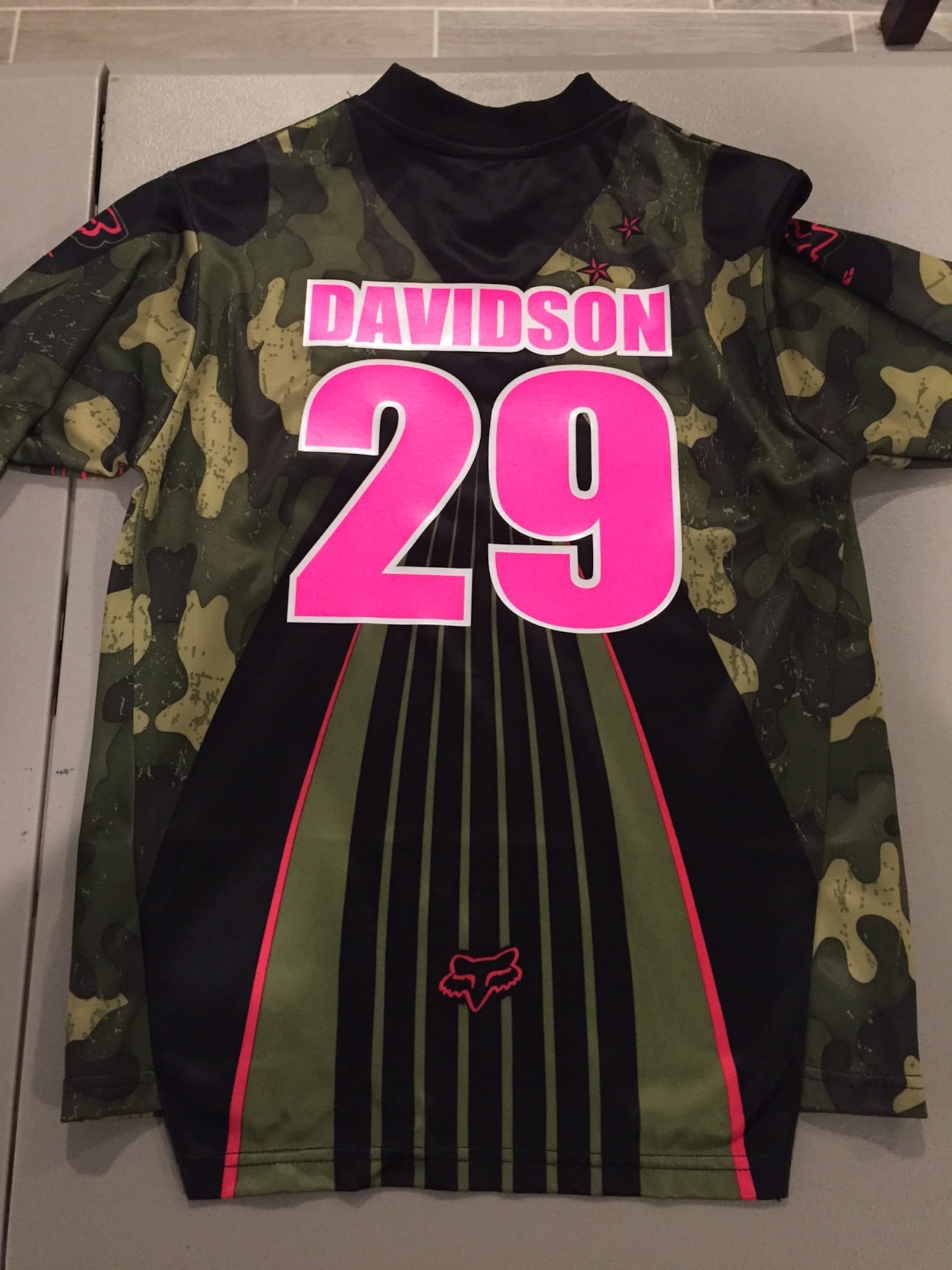 Custom MX Jersey ID Kit MX Jersey Name/number Printing - Etsy