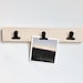 Pine Wood Photo Display With Metal Clips, Wall Decor - Etsy