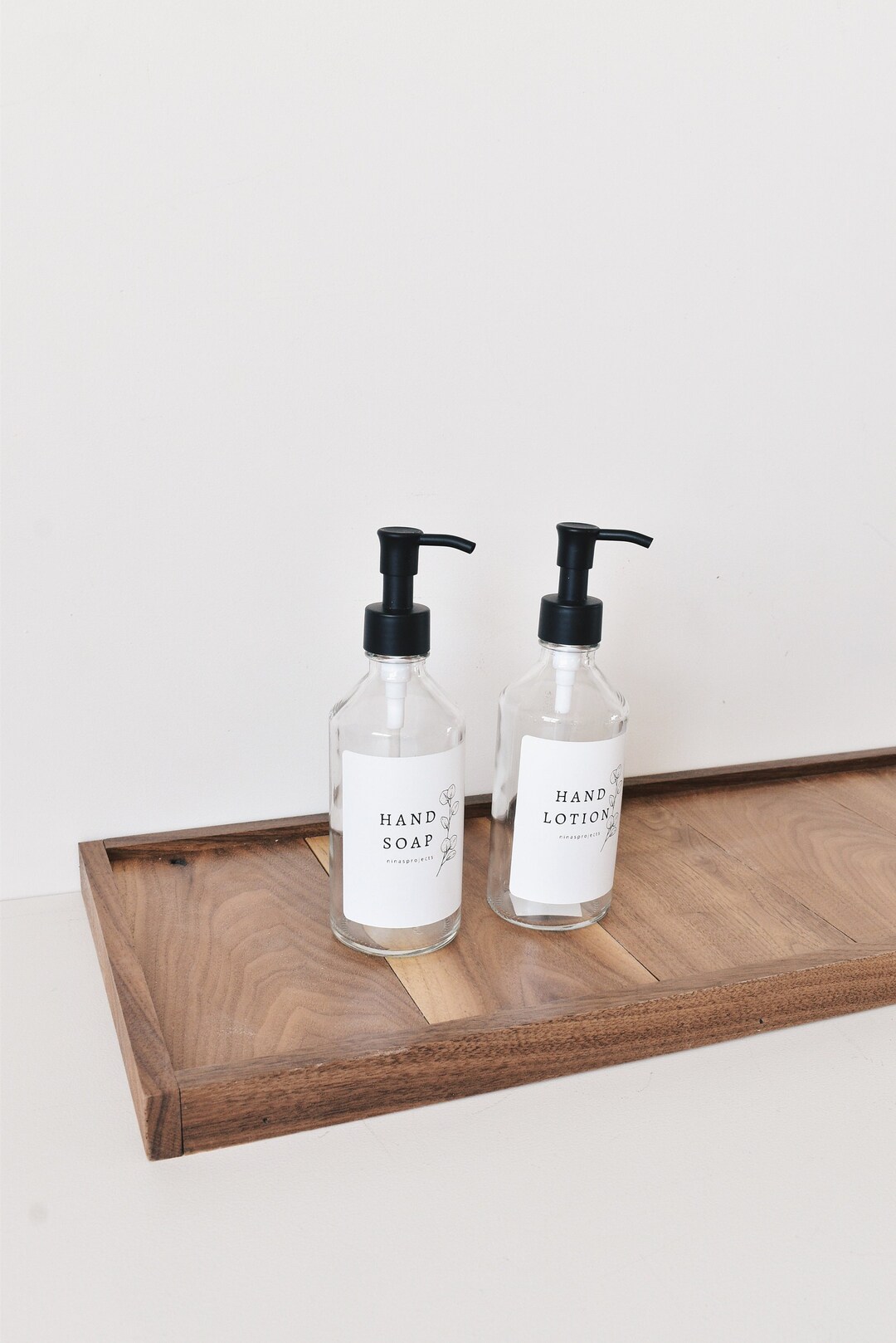 Black Walnut Tray, Centerpiece Tray, Handmade Tray, Gift, Long Tray ...