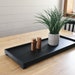 Large Wood Tray, Black Tray, Centerpiece Tray, Modern Black Tray, 34 ...