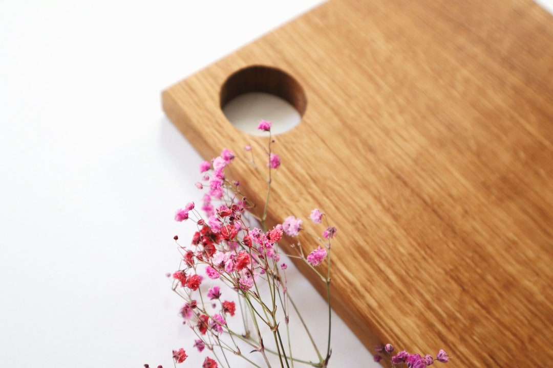 White Oak Cutting Board, Wood Cutting Board, Solid Wood, Kitchen, Food ...