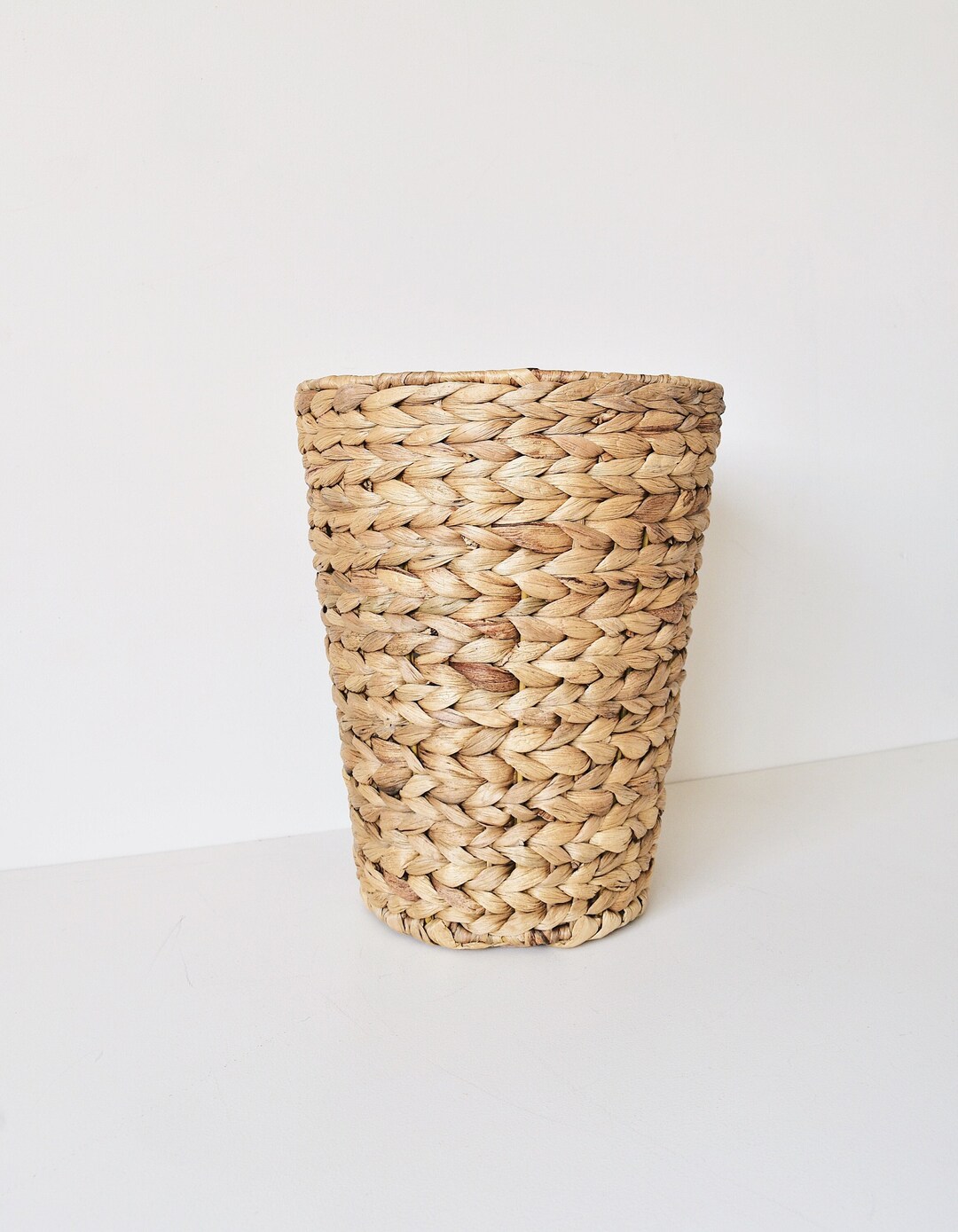 Natural Basket, Garbage Basket, Bathroom Garbage, Handmade Basket ...