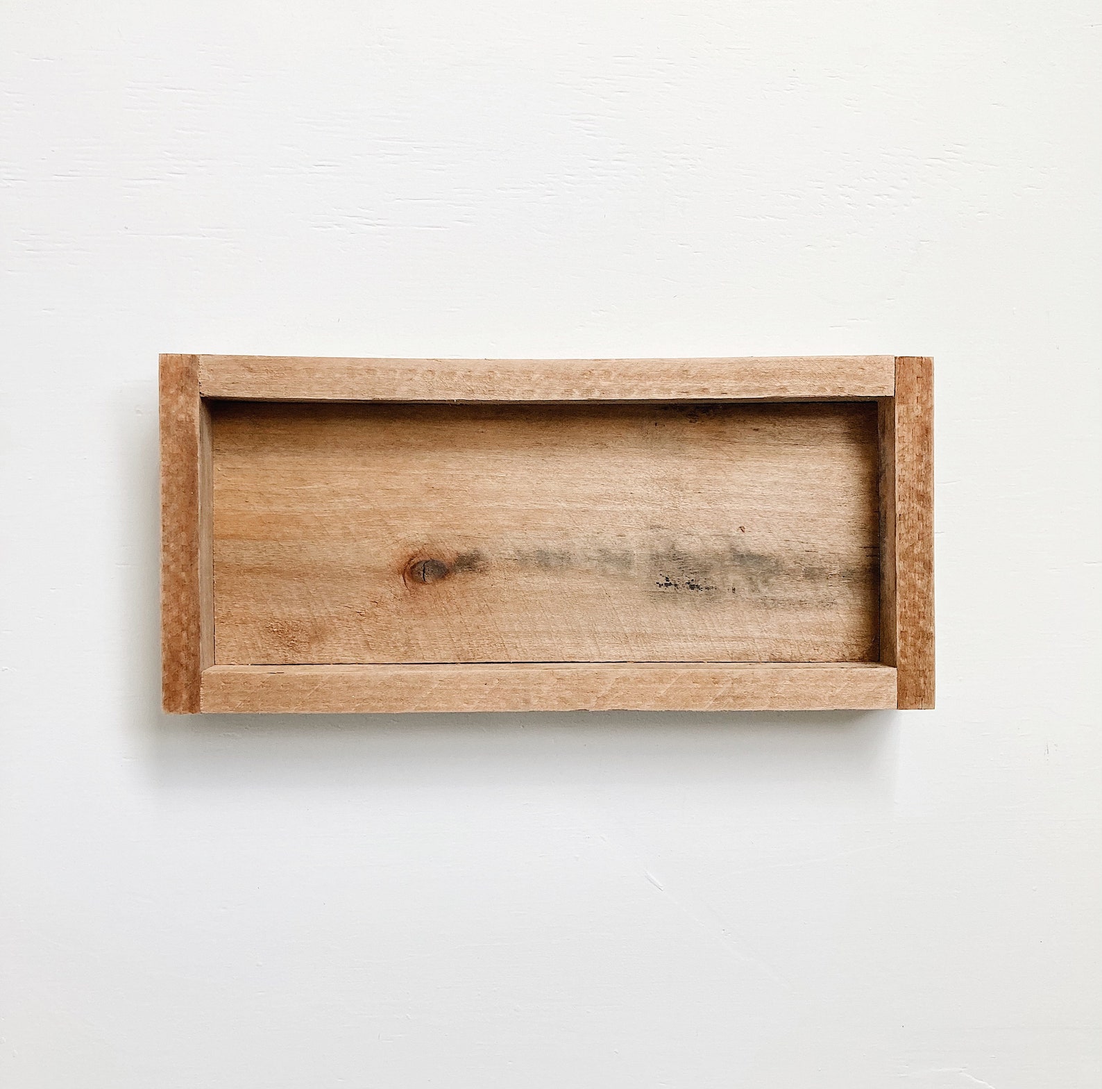 Tray Wood Tray Rustic Wood Tray Solid Tray Gift Toilet - Etsy