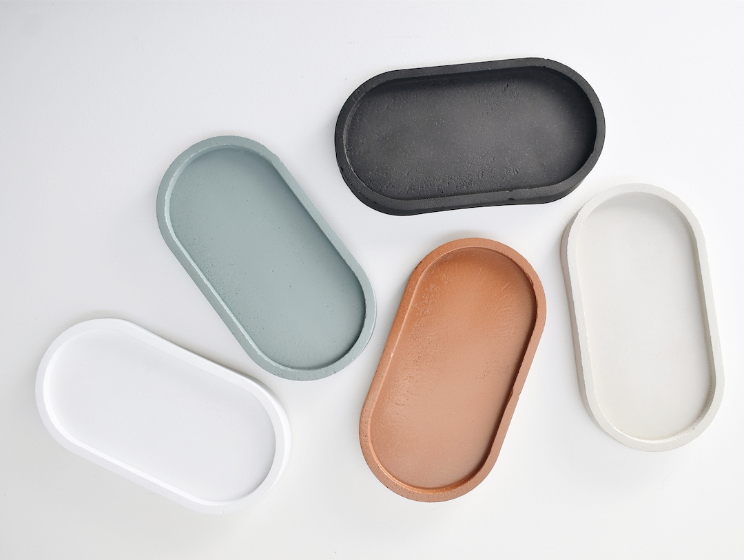 Concrete Soap Tray, Soap Tray, Concrete Tray, Bar Soap Dish, Concrete ...