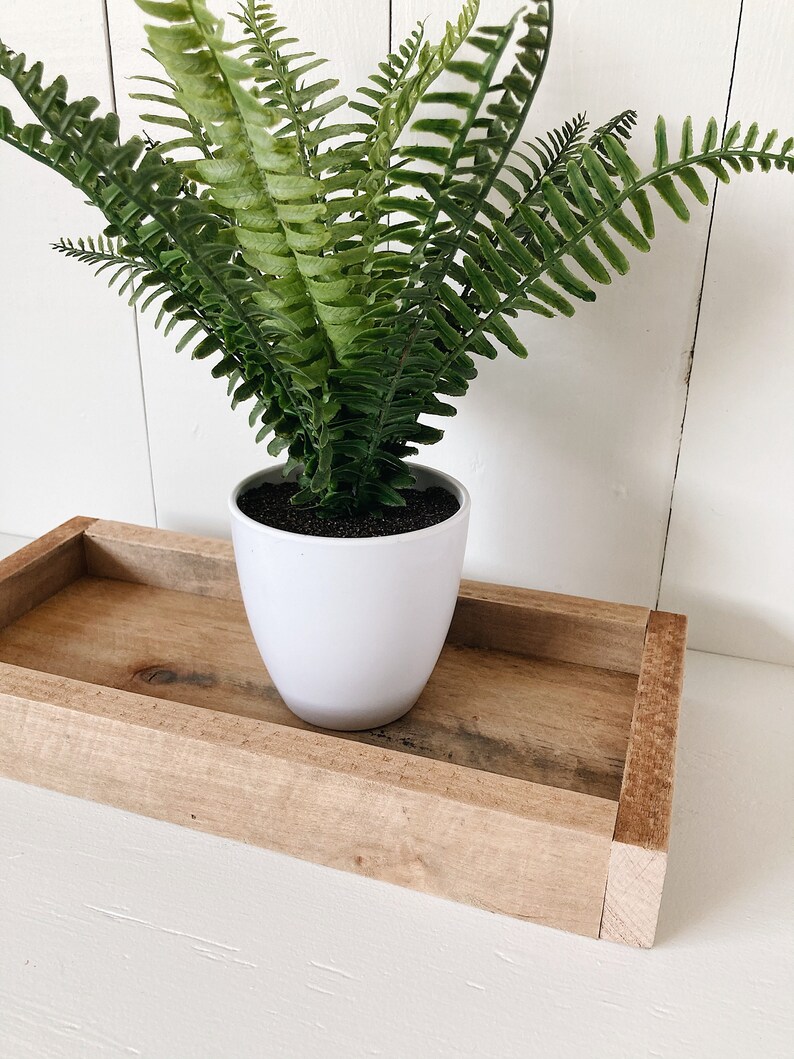 Tray Wood Tray Rustic Wood Tray Solid Tray Gift Toilet - Etsy