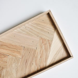 White Oak Tray, Plant Stand, Hand Crafted Natural Wood Tray, Tray, Soap ...