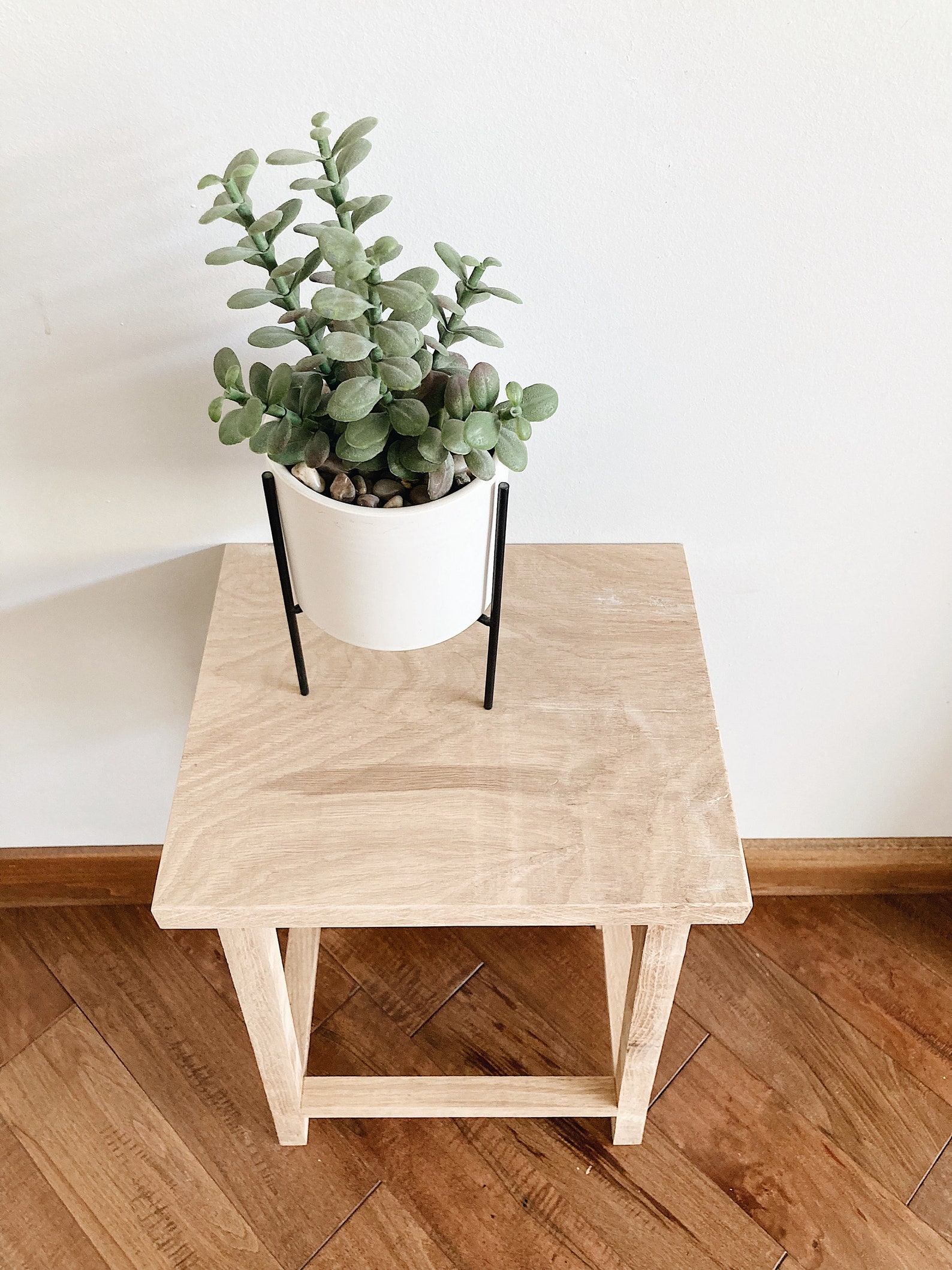 End Table White Oak Table Side Table Natural Wood Table - Etsy