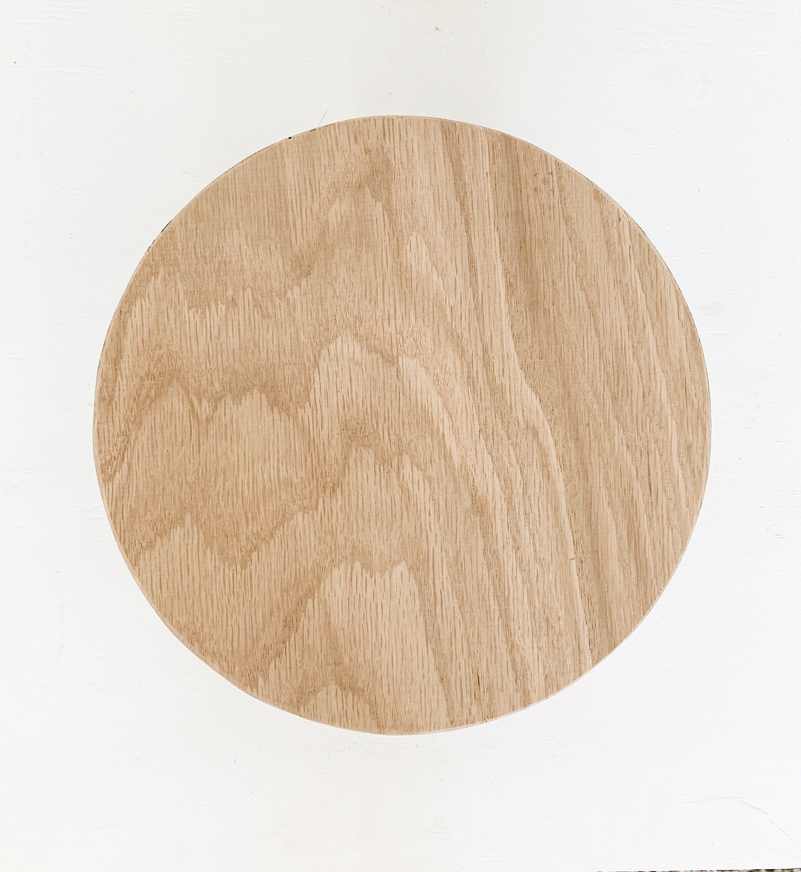 Stool Round Stool Plant Stand White Oak Natural Wood - Etsy