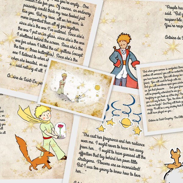 Printable Little Prince - Etsy