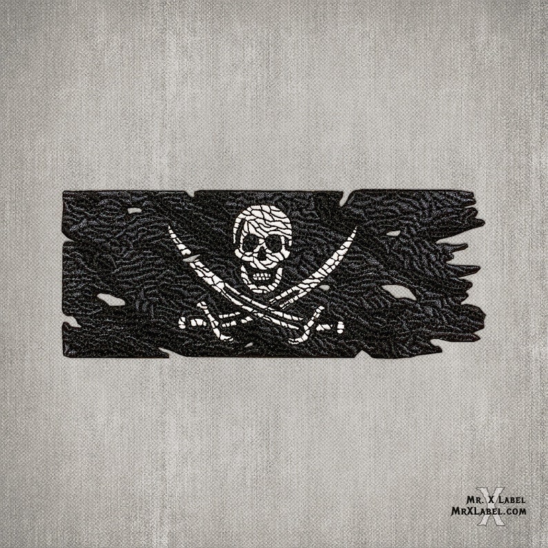 Pirate Flag Patch Calico Jack john Rackham 100% - Etsy