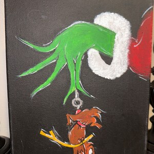 The Grinch Ornament - Etsy