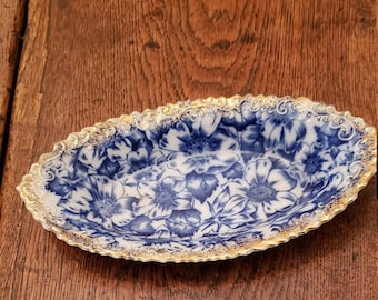 Flow Blue Dish - Etsy