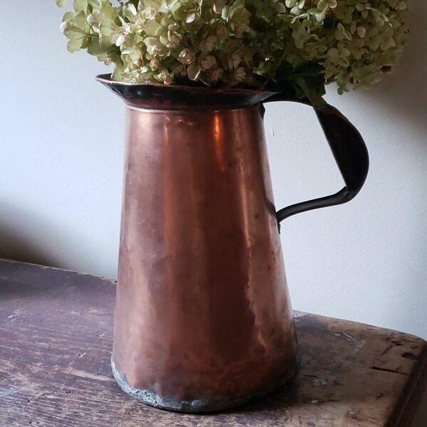 Copper Pitcher - Etsy