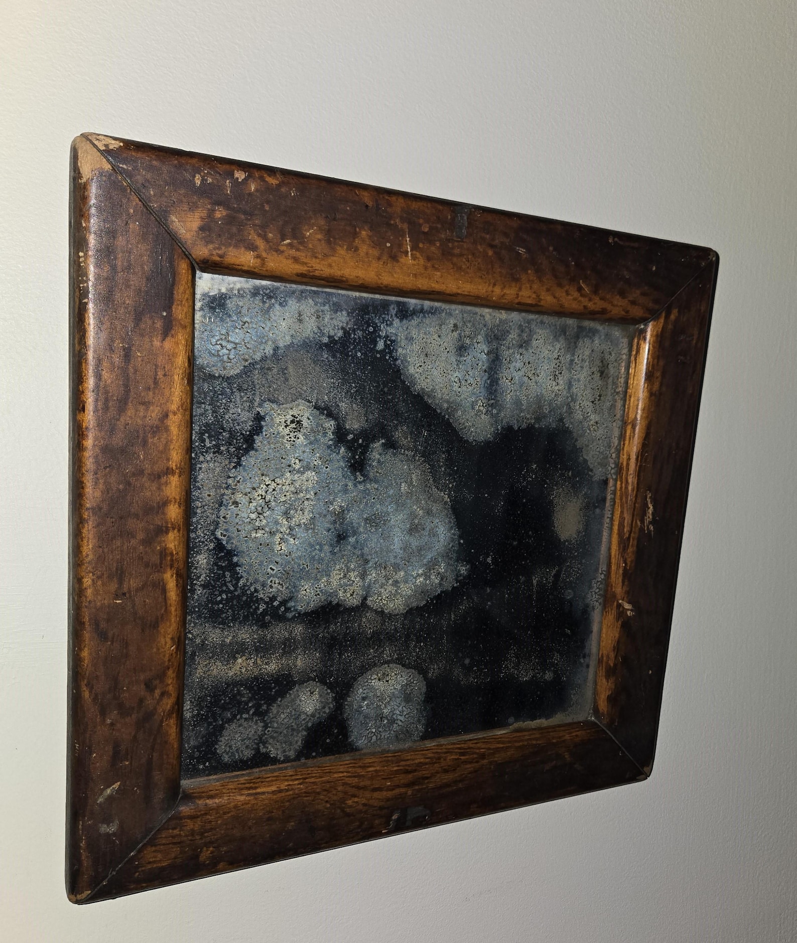 Antique Wood Mirror,primitive,patina,wall Decor - Etsy
