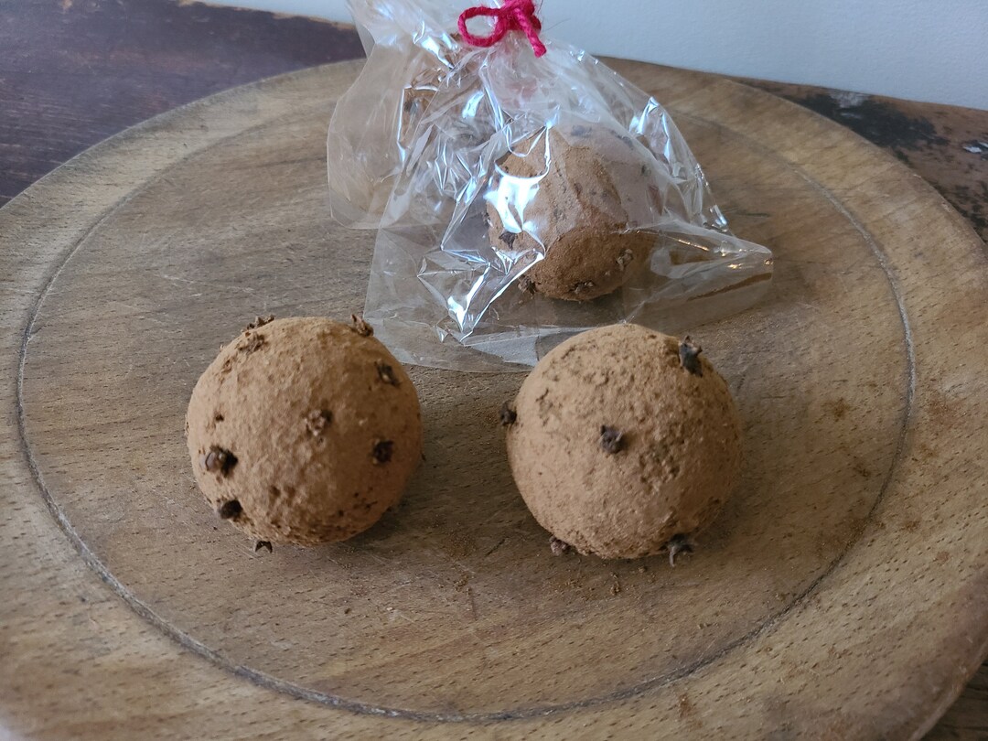 Spice Ball,christmas Decor,simple Christmas,handmade Scented Ball - Etsy