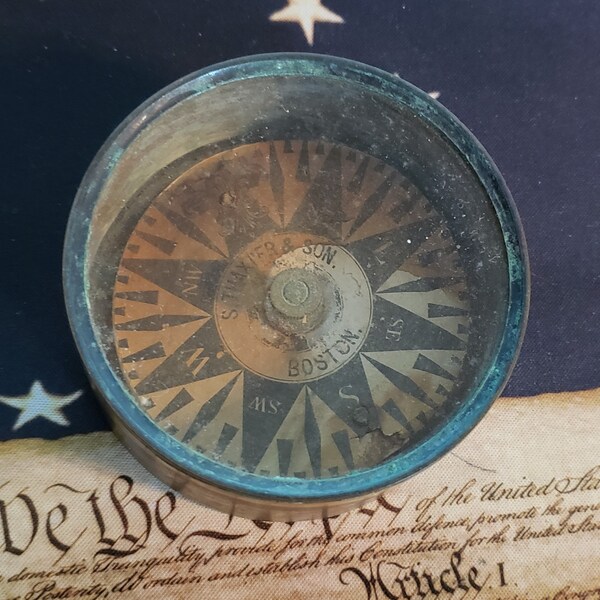 Antique Compass - Etsy
