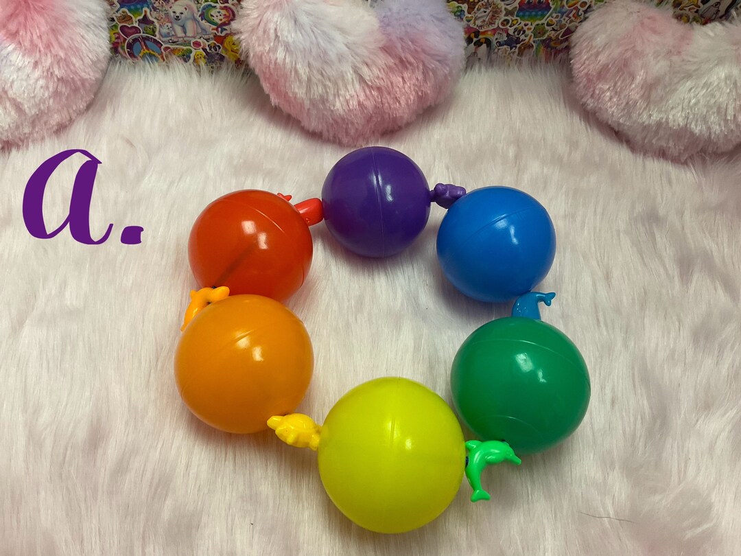 Furry Fursuit Jumbo Rave Kandi ocean Rainbow Collection - Etsy