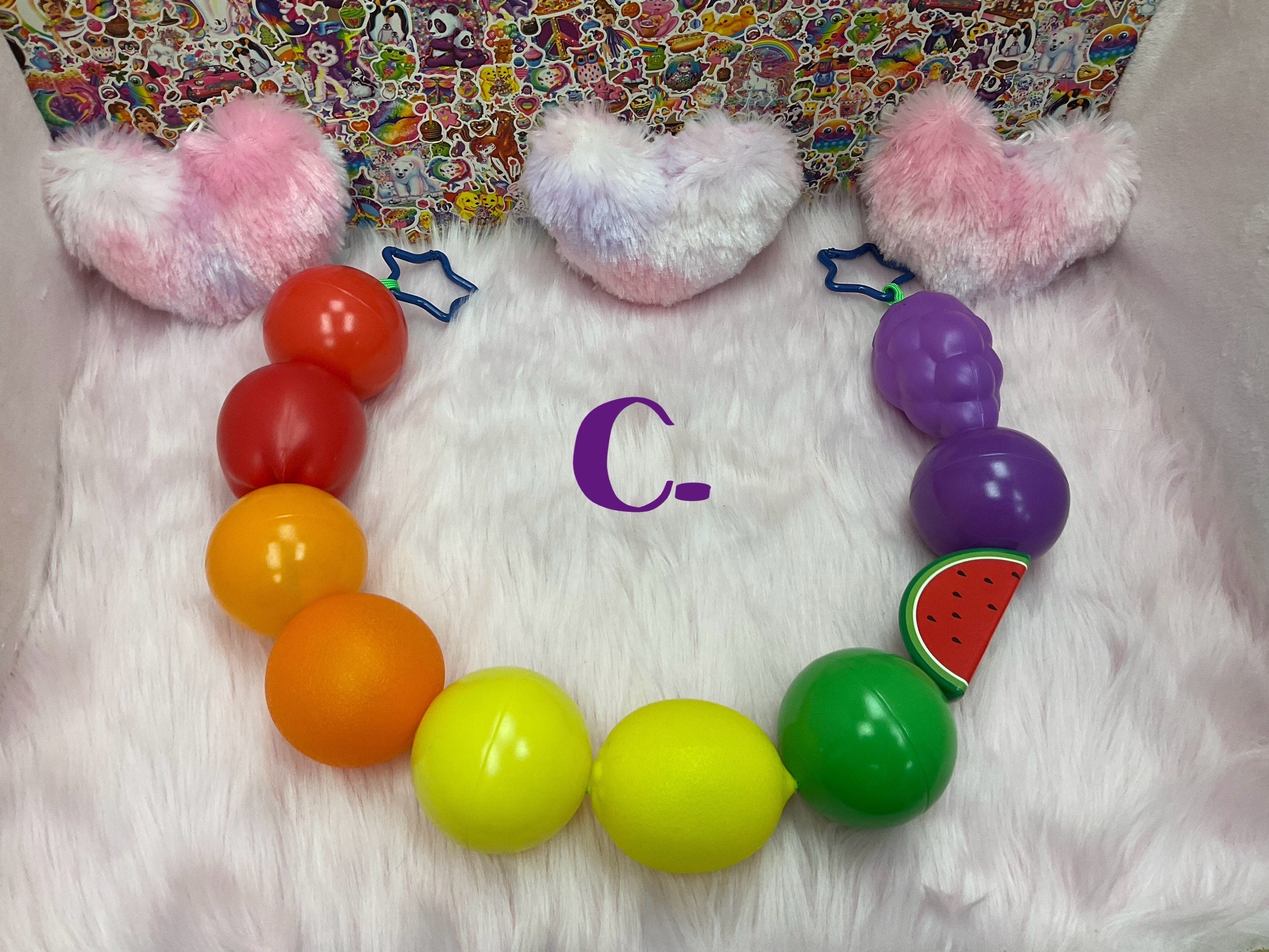 Furry Fursuit Kandi Accessories *fruit Collection* - Etsy