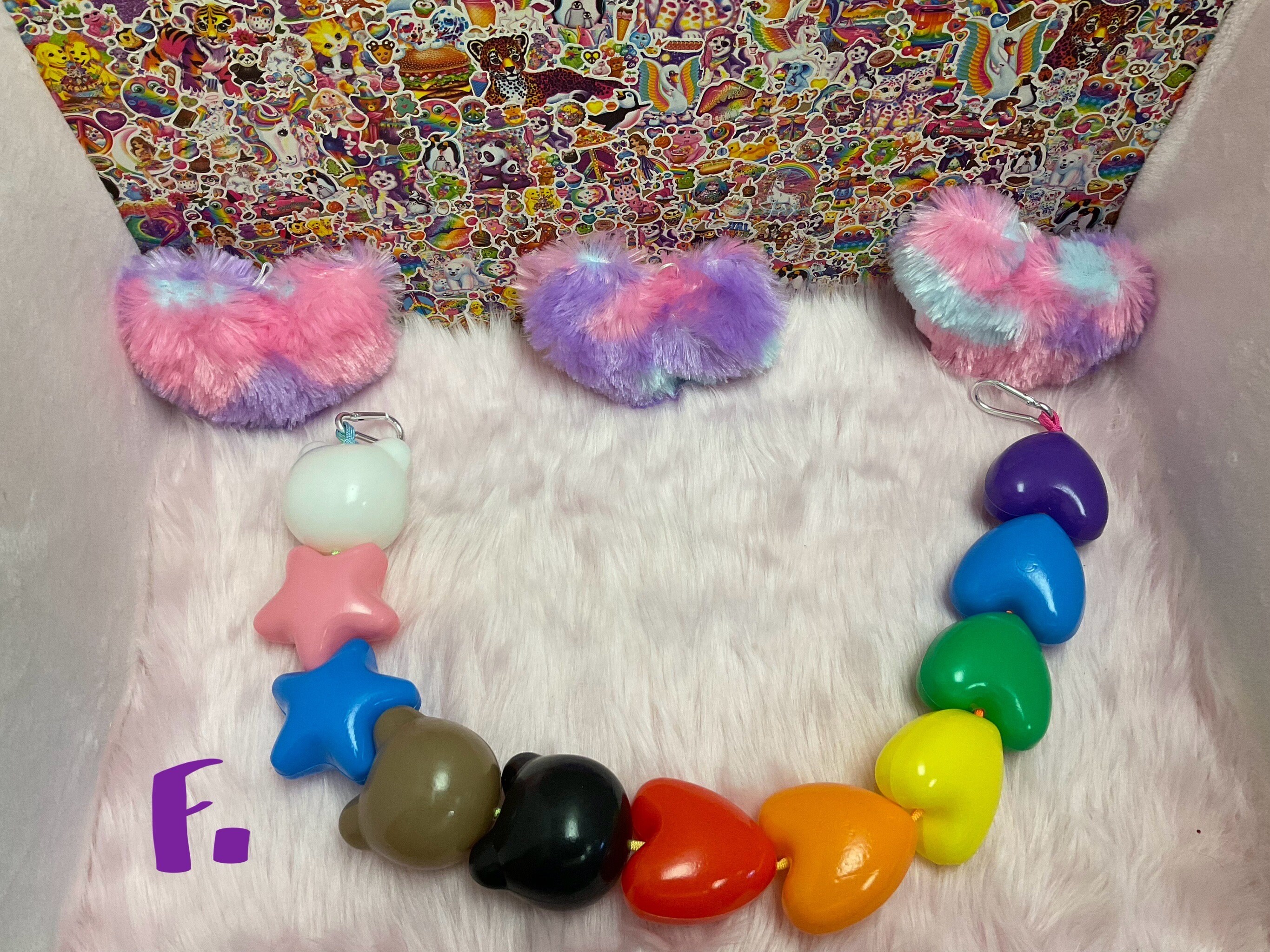 Furry Fursuit Kandi Accessories *pride Collection* - Etsy
