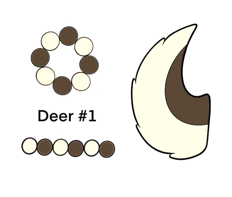 Furry Fursuit Tail & Kandi Accessories Combo - *tail Design Preclaims ...