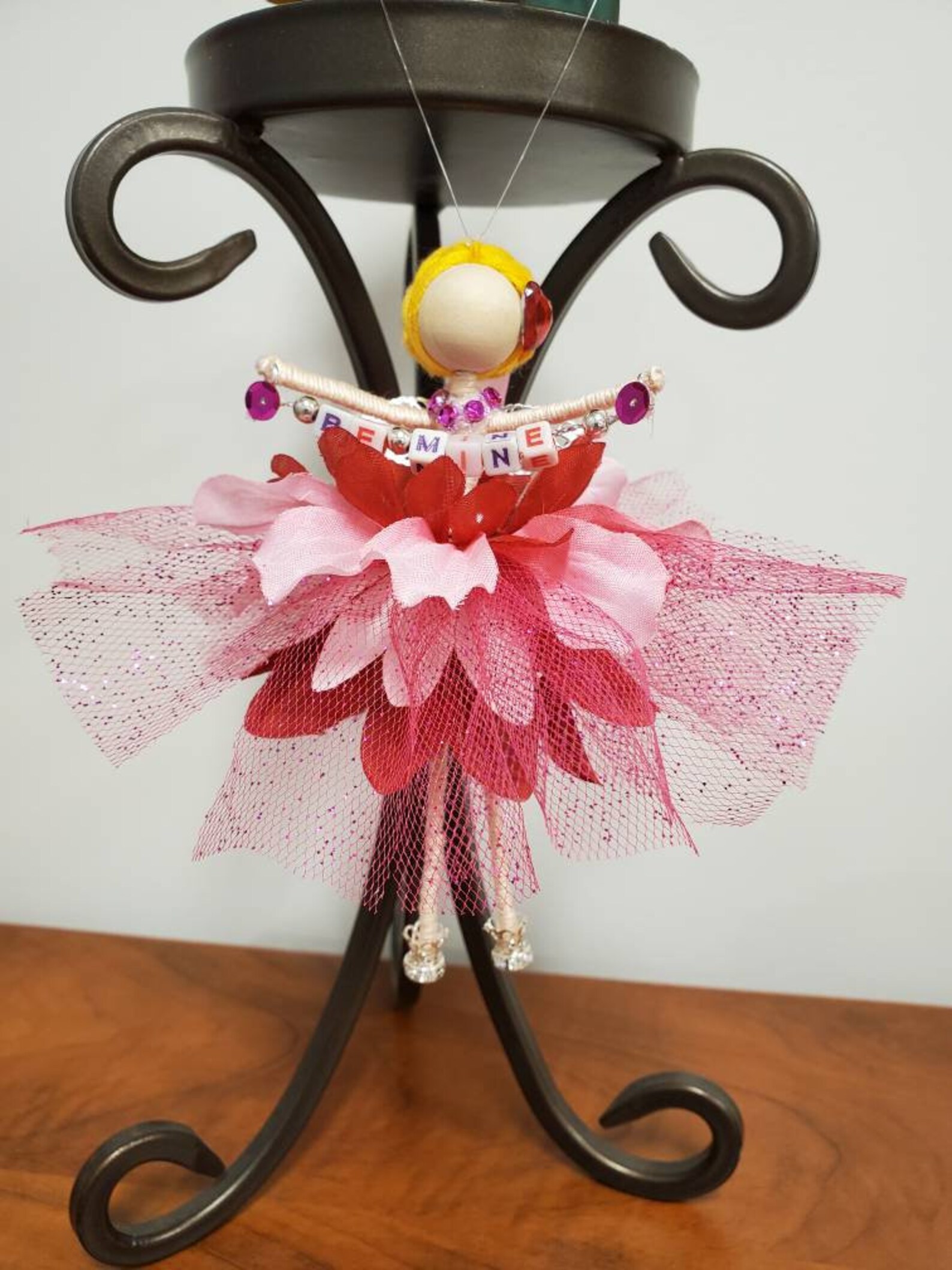 Handmade Flower Fairy Doll: Valentine's Day Ornament - Etsy