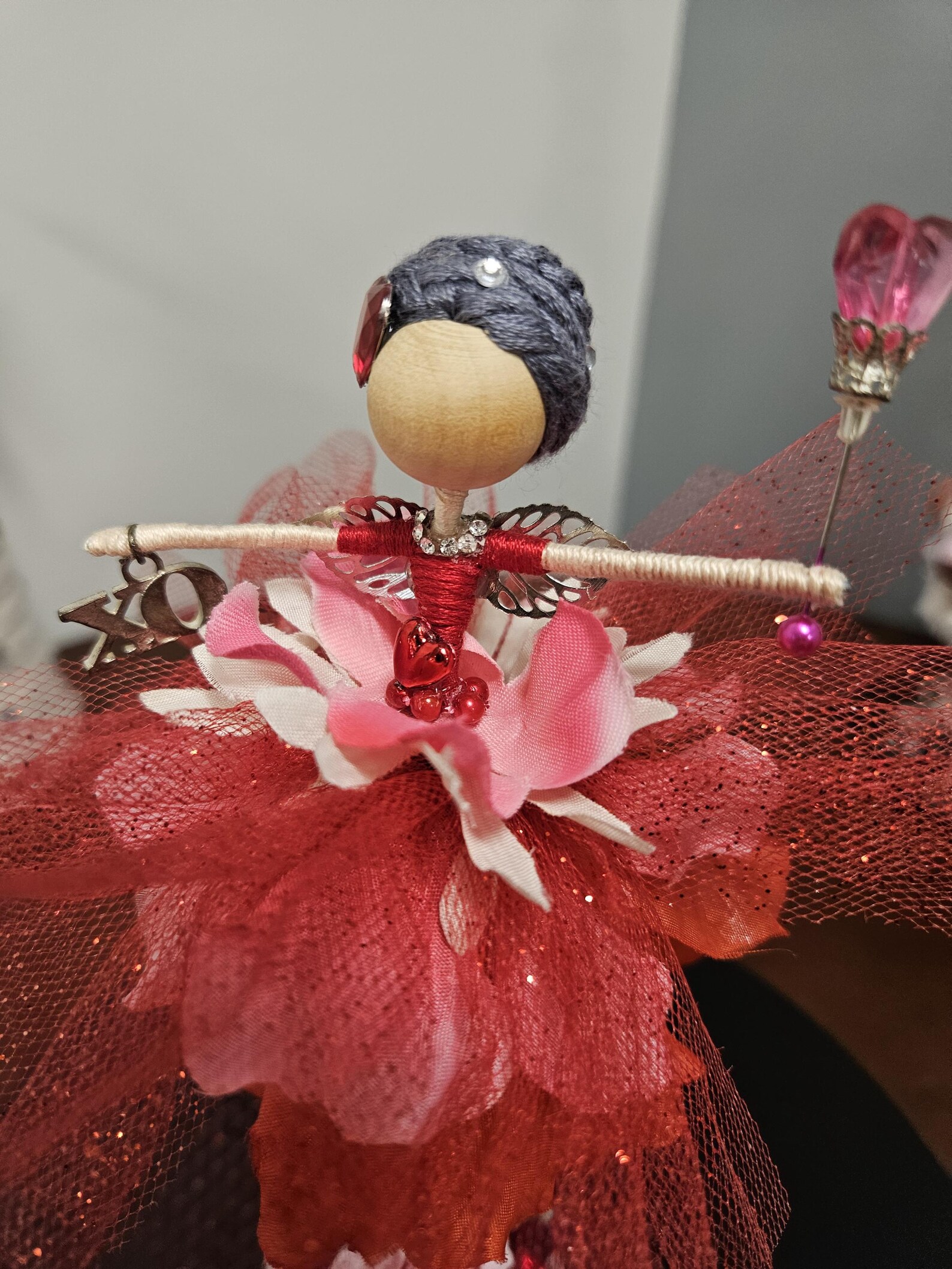 Handmade Flower Fairy Doll: Valentine's Day Ornament - Etsy