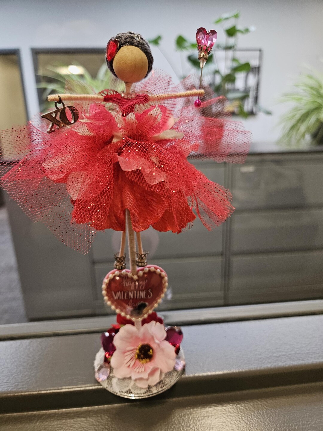 Handmade Flower Fairy Doll: Valentine's Day Ornament - Etsy