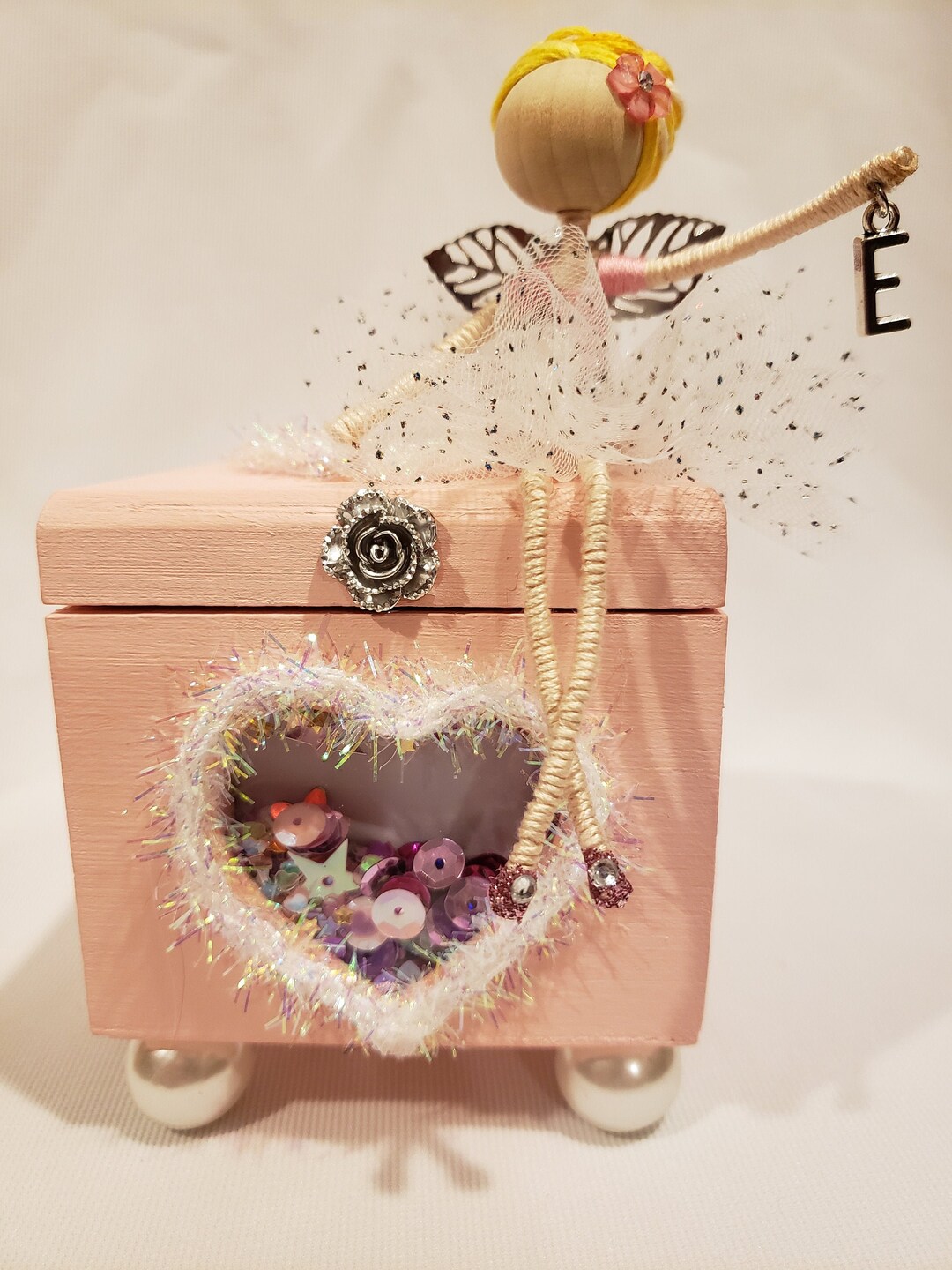 Fairy Jewelry Box Hand Made Trinket Box Ballerina Box - Etsy
