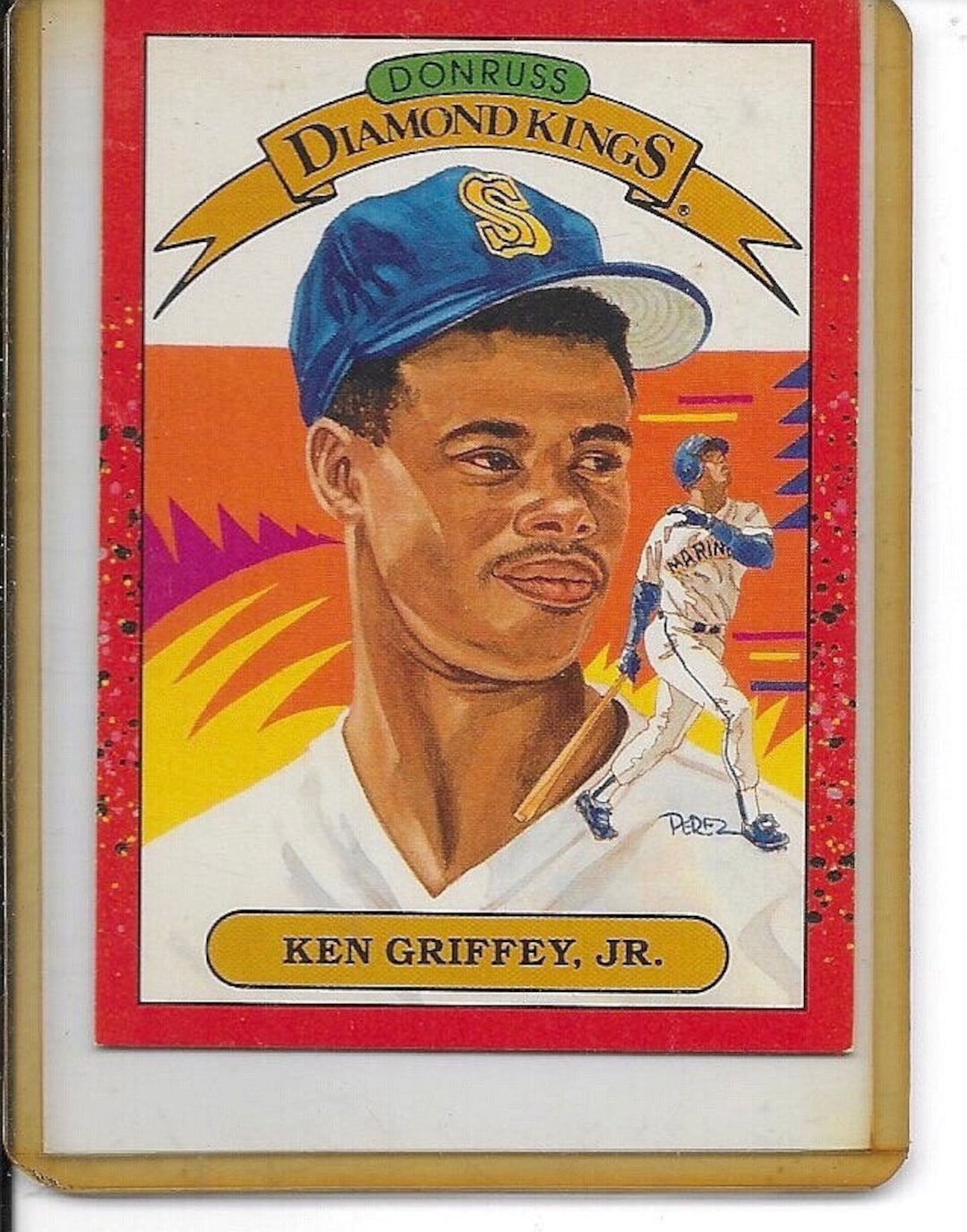 Ken Griffey Jr. Vintage Baseball Card - Etsy