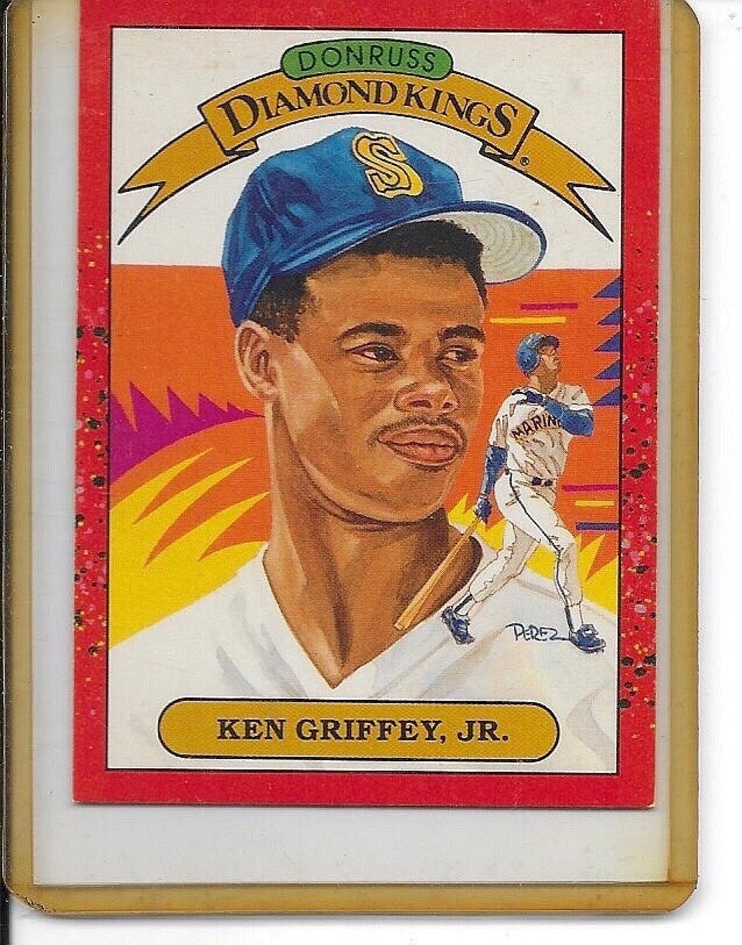Ken Griffey Jr. Vintage Baseball Card - Etsy