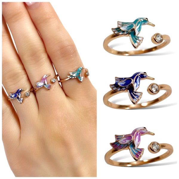 Bird Engagement Ring - Etsy