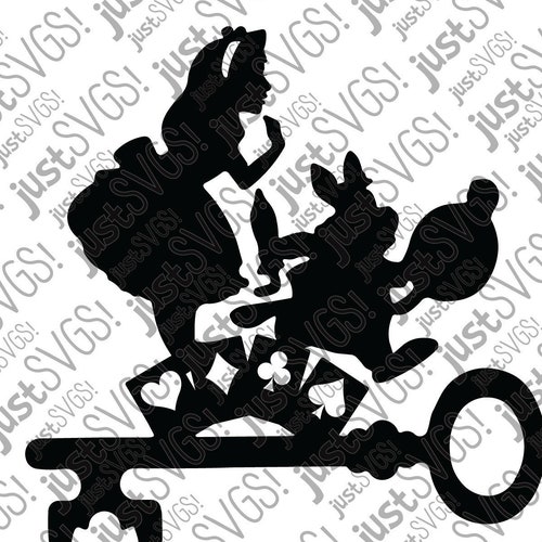 Alice in Wonderland SVG White Rabbit Svg Easter SVG | Etsy UK