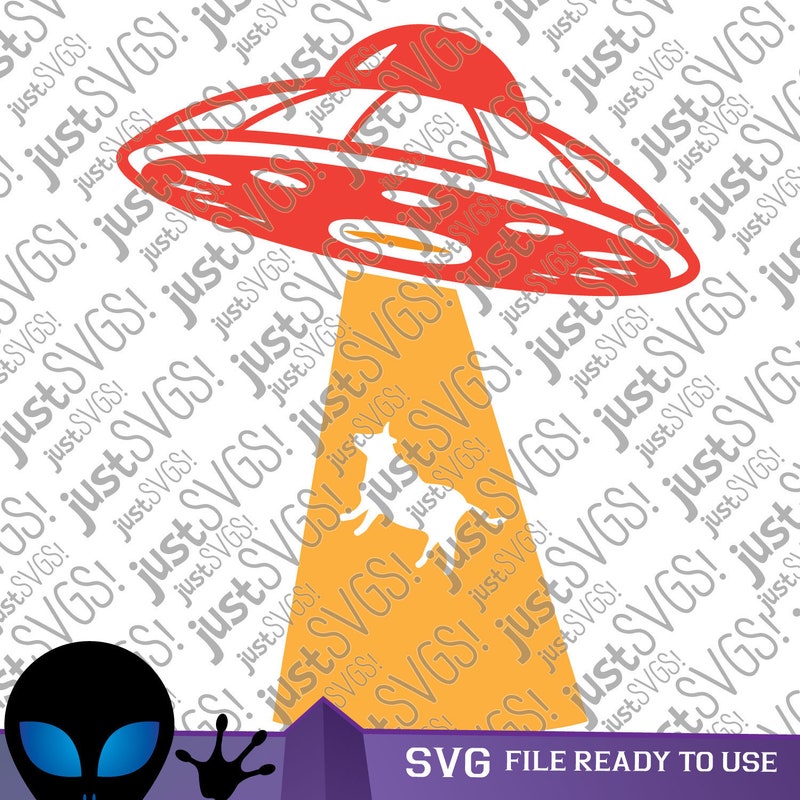 Flying Saucer Svg - Etsy