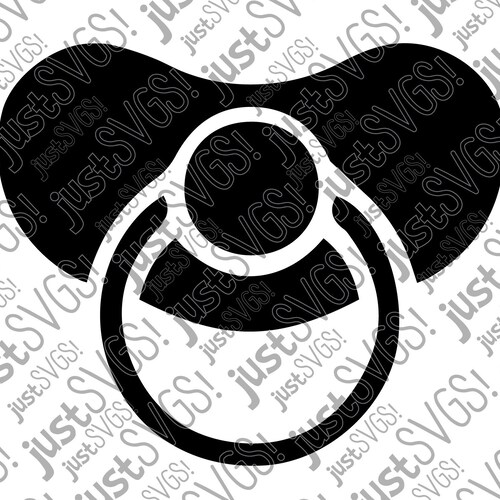 Pacifier SVG Pacifier Cut File Pacifier Clipart Pacifier - Etsy