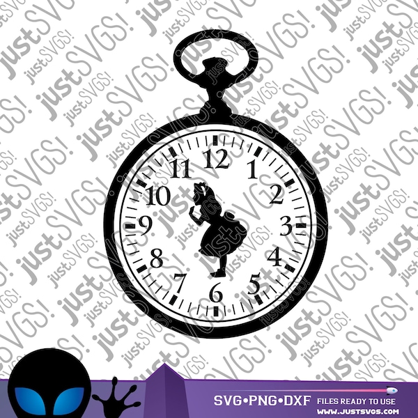 Alice in Wonderland Clock - Etsy