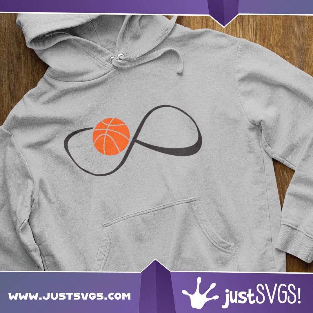 Basketball Love Infinity SVG, Cricut Silhouette Cut File (digital ...