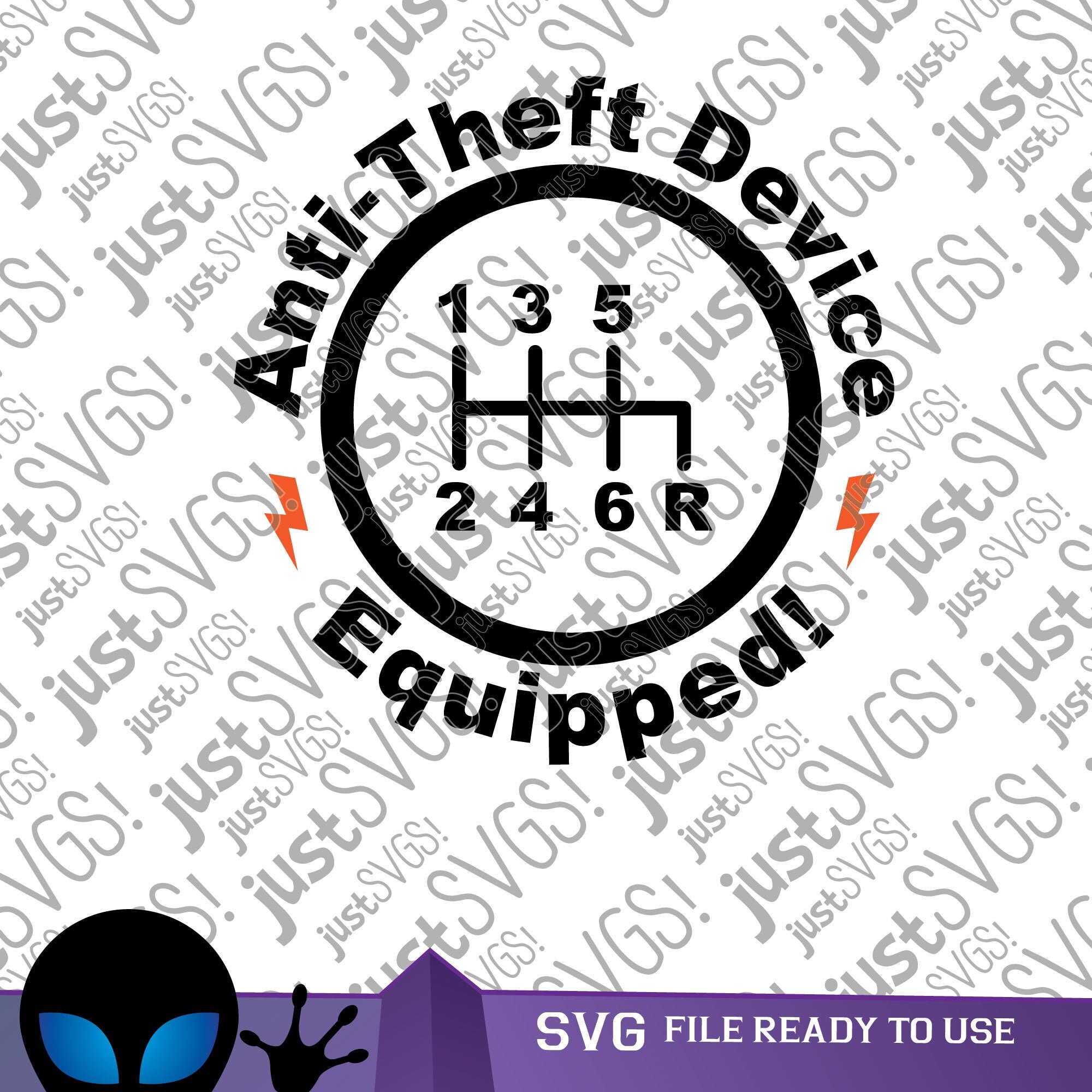 Anti-theft Svg Millennial Svg Sick Shift Svg Manual - Etsy