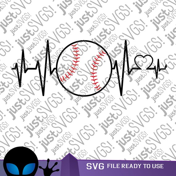 Baseball Svg My Heart Beats for Svg Passion Svg Love Svg | Etsy